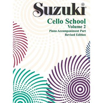 【】Suzuki Cello School, Vol 2: Piano