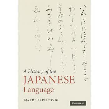 A History of the Japanese Language