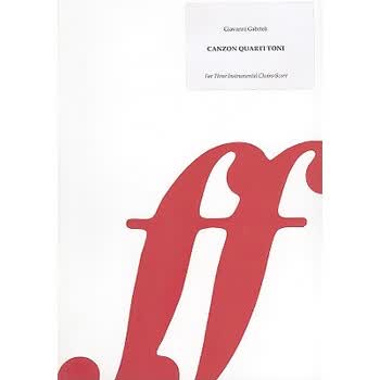 【】Canzon Quarti Toni: For Th