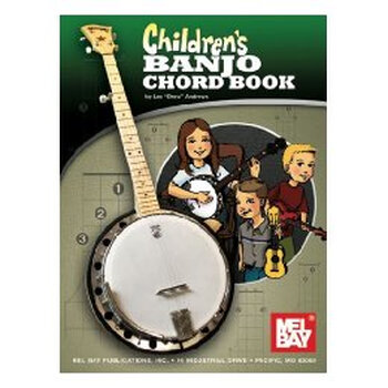 【】Children's Banjo Chord Book