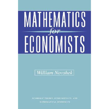 【】Mathematics for Economists