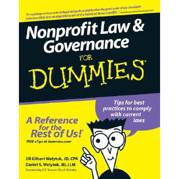 【】Nonprofit Law & Governance For