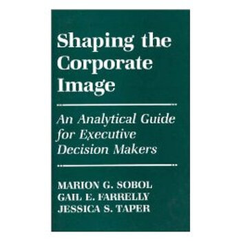 【】Shaping the Corporate Image: