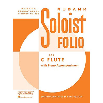 【】Soloist Folio: For C Flute with Piano