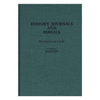 【】History Journals and Serials: