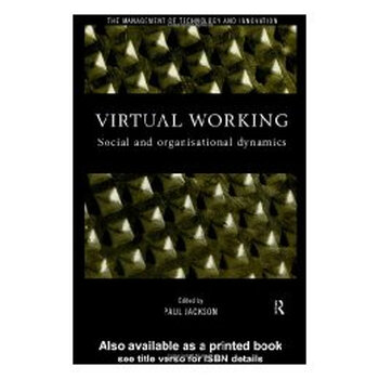 【】Virtual Working: Social and