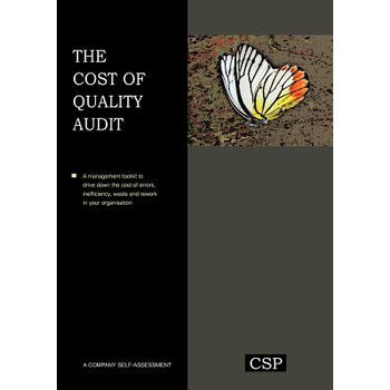 【】The Cost of Quality Audit