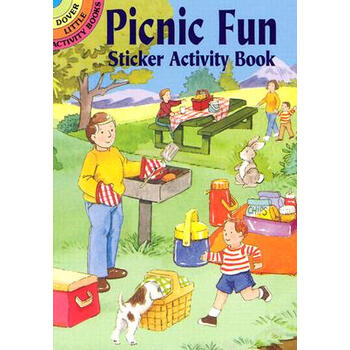 【】Picnic Fun Sticker Activity Book