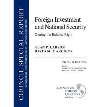 【】Foreign Investment and National