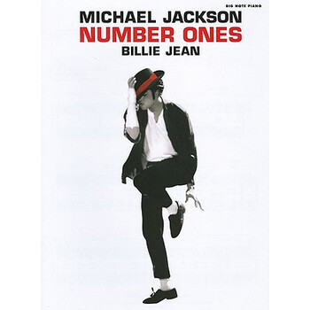 【】Billie Jean: Big Note Piano
