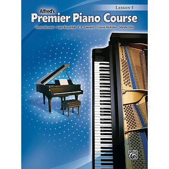 【】Alfred's Premier Piano Course, Lesson