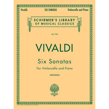 【】6 Sonatas: Cello and Piano