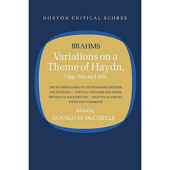 【】Variations on a Theme of Haydn: Norton