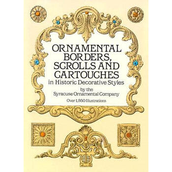 【】Ornamental Borders, Scrolls and
