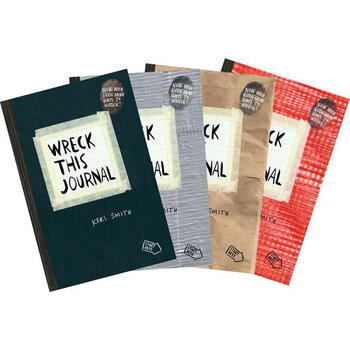 【】Wreck This Journal Bundle Set