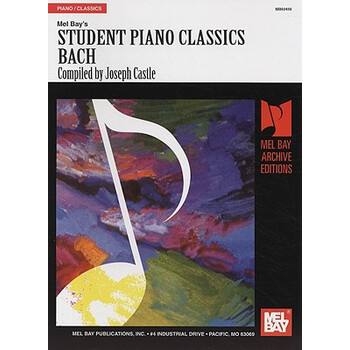 【】Student Piano Classics: Bach