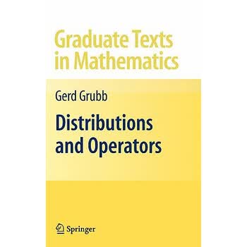 【】Distributions and Operators