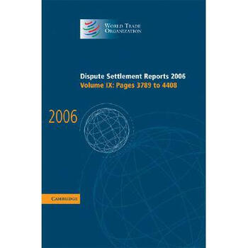 Dispute Settlement Reports 2006: Volume 9, P...