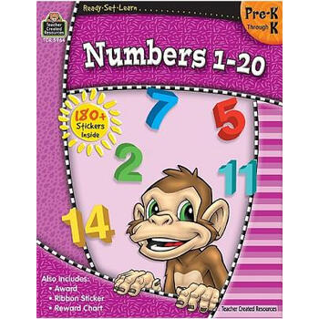 【】Numbers 1-20, Pre-K Through K