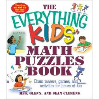 【】The Everything Kids' Math Puzzles Book: