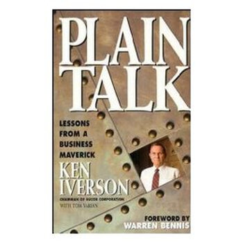 【】Plain Talk: Lessons From A Business