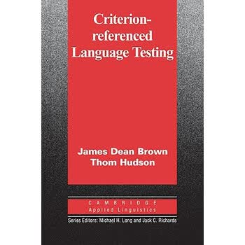 【】Criterion-Referenced Langua