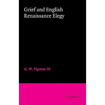 【】Grief and English Renaissanc