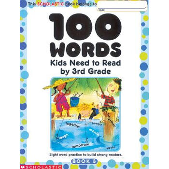 100 Words Kids Need to Read by 3rd Grade: