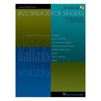 【】Jazz Ballads for Singers - Men's