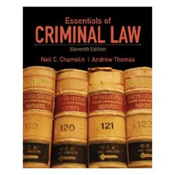 【】Essentials of Criminal Law
