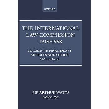 【】The International Law Commission