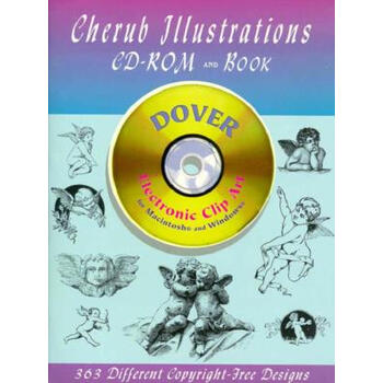 【】Cherub Illustrations CD-ROM and