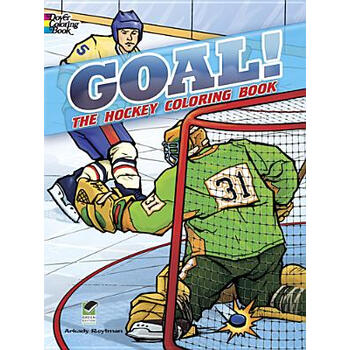 【】Goal! the Hockey Coloring Book