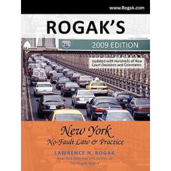 【】Rogak's New York No-Fault Law &