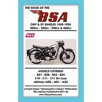 【】Book of the BSA Ohv & Sv Singles