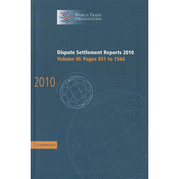 Dispute Settlement Reports 2010: Volume 3, P...