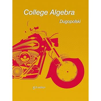 【】College Algebra