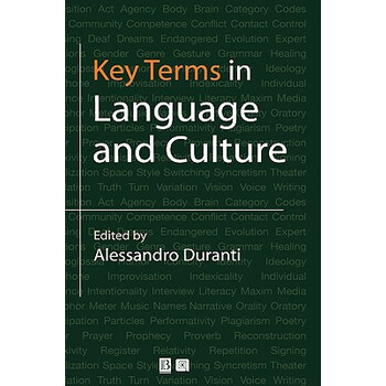 【】Key Terms In Language & Culture