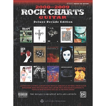 【】Rock Charts Guitar 2000-2009: Delux