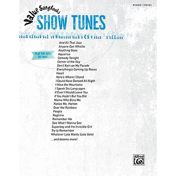 【】Show Tunes: Piano/Vocal
