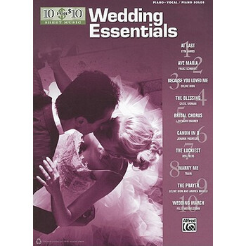 【】10 for 10 Sheet Music Wedding
