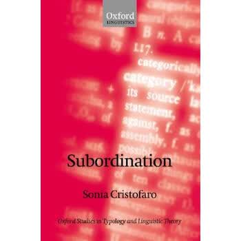 【】Subordination