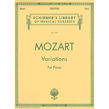 【】Mozart Variations for Piano