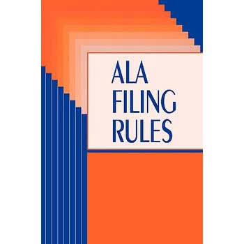 【】ALA Filing Rules