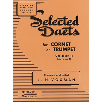 【】Selected Duets for Cornet or Trumpet,