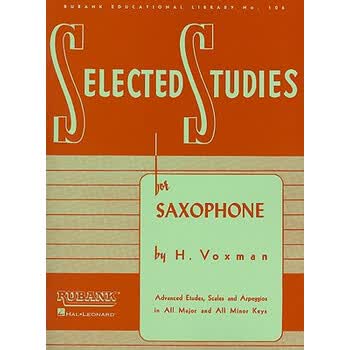 【】Selected Studies: Saxophone