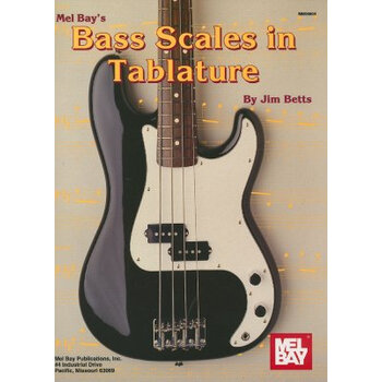 【】Mel Bay's Bass Scales in