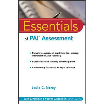 【】Essentials Of Pai Assessment