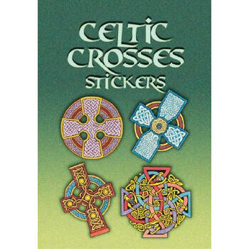 【】Celtic Crosses Stickers