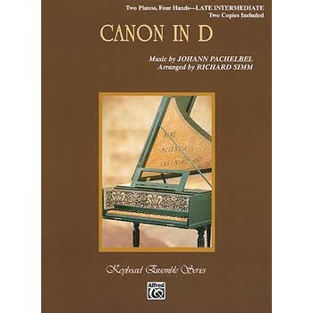 【】Canon in D: Sheet